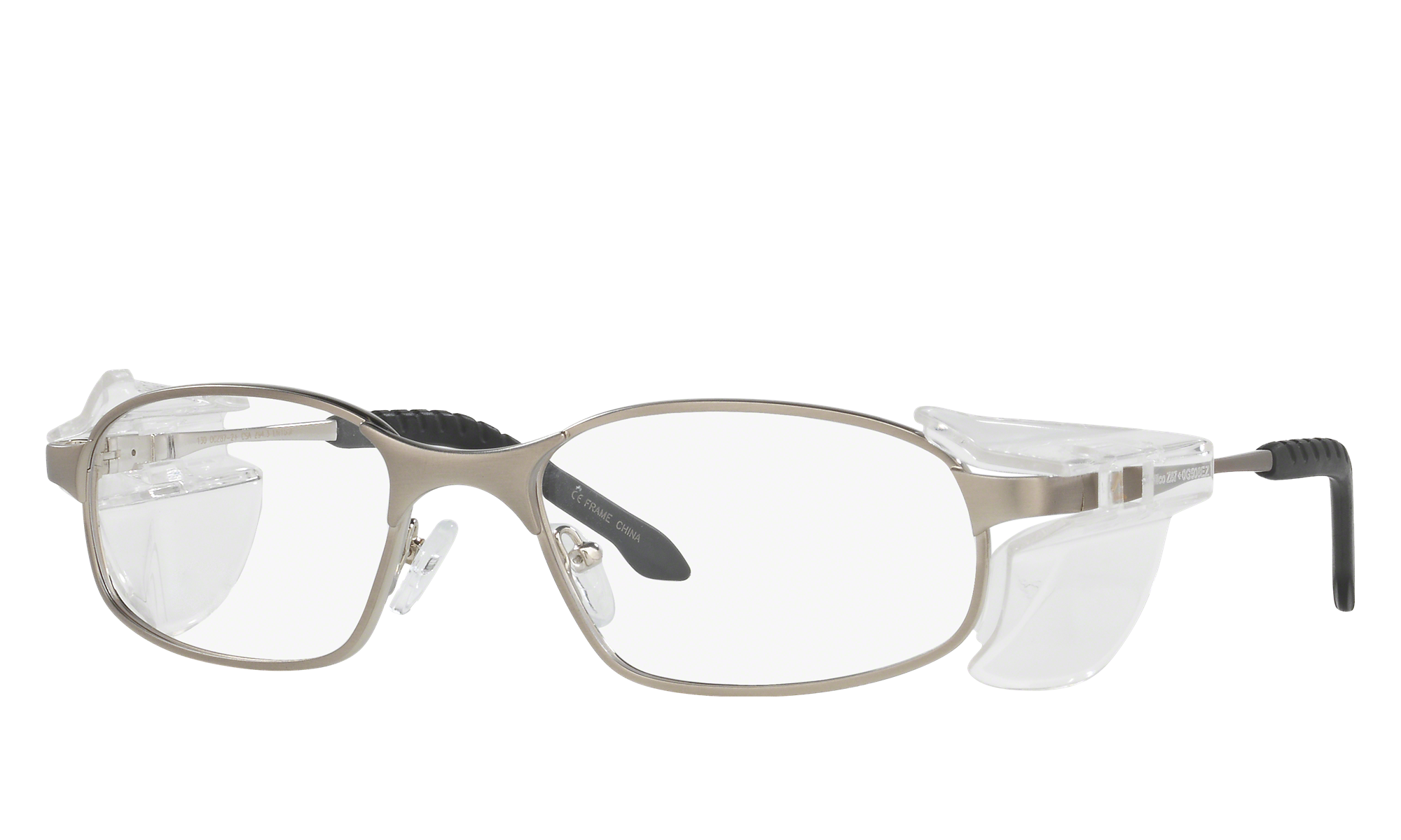 On Guard OG508 Silver Eyeglasses | Glasses.com® | Free Shipping
