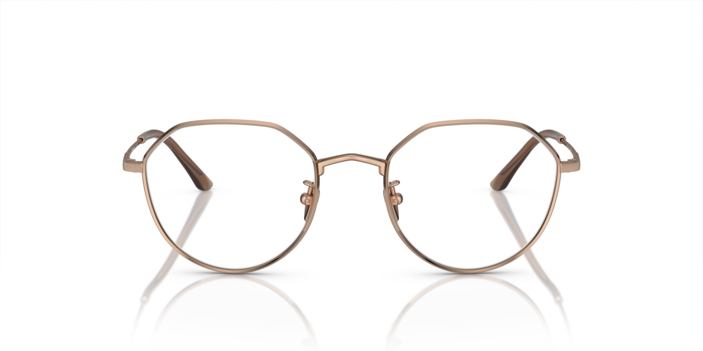 Giorgio armani wire framed round glasses store