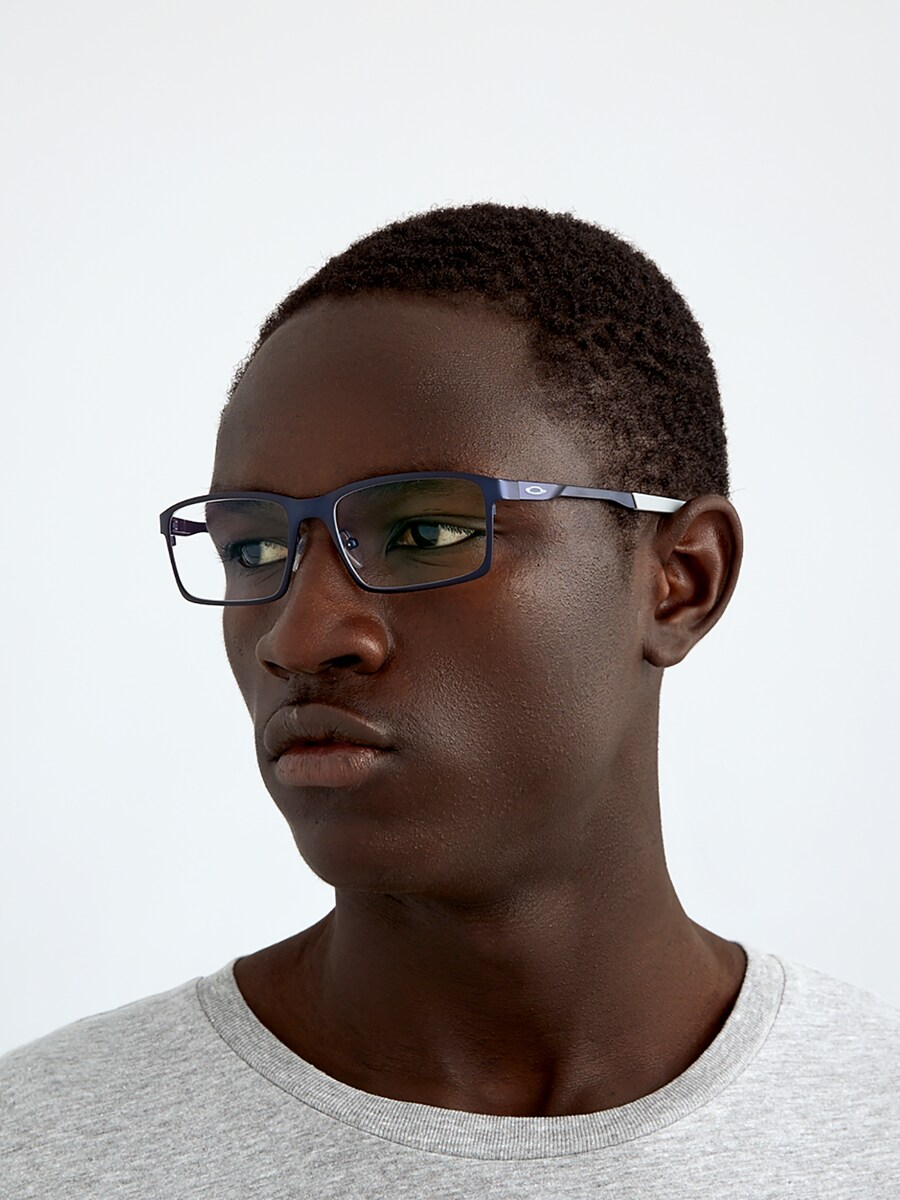 Oakley BASE PLANE Blue Eyeglasses | Glasses.com® | Free Shipping