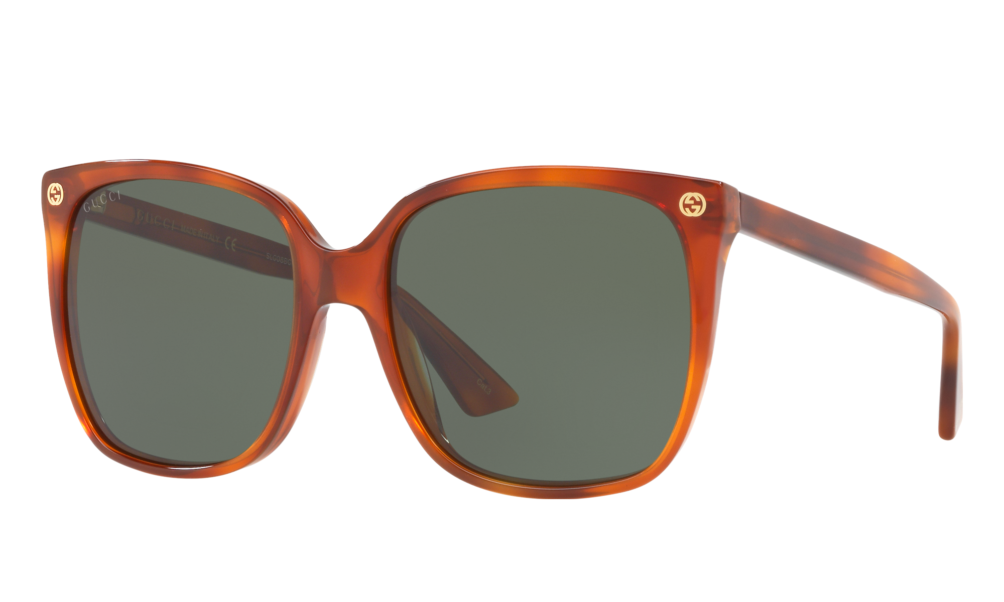 Gucci GG0022S Black Sunglasses | Glasses.com® | Free Shipping